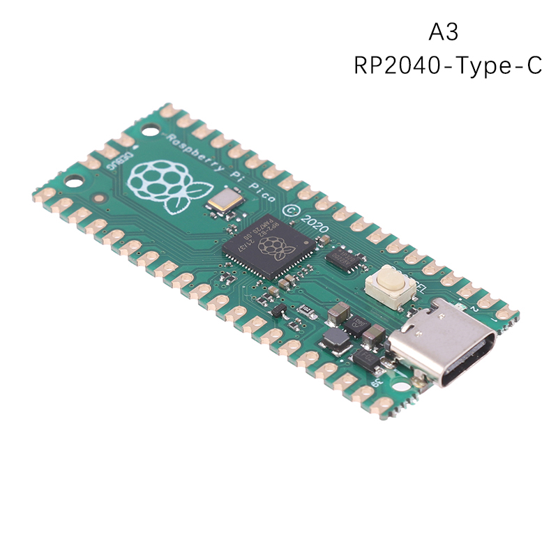 Raspberry Pi Pico Board RP2040 TYPE-C / MICRO Dual-Core 264KB ARM Low-Power High-Performance ...