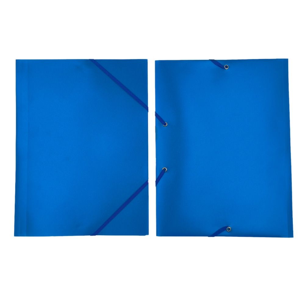 New Plastic A4 File Folder Expandable Elastic Strap Design File Bag ...