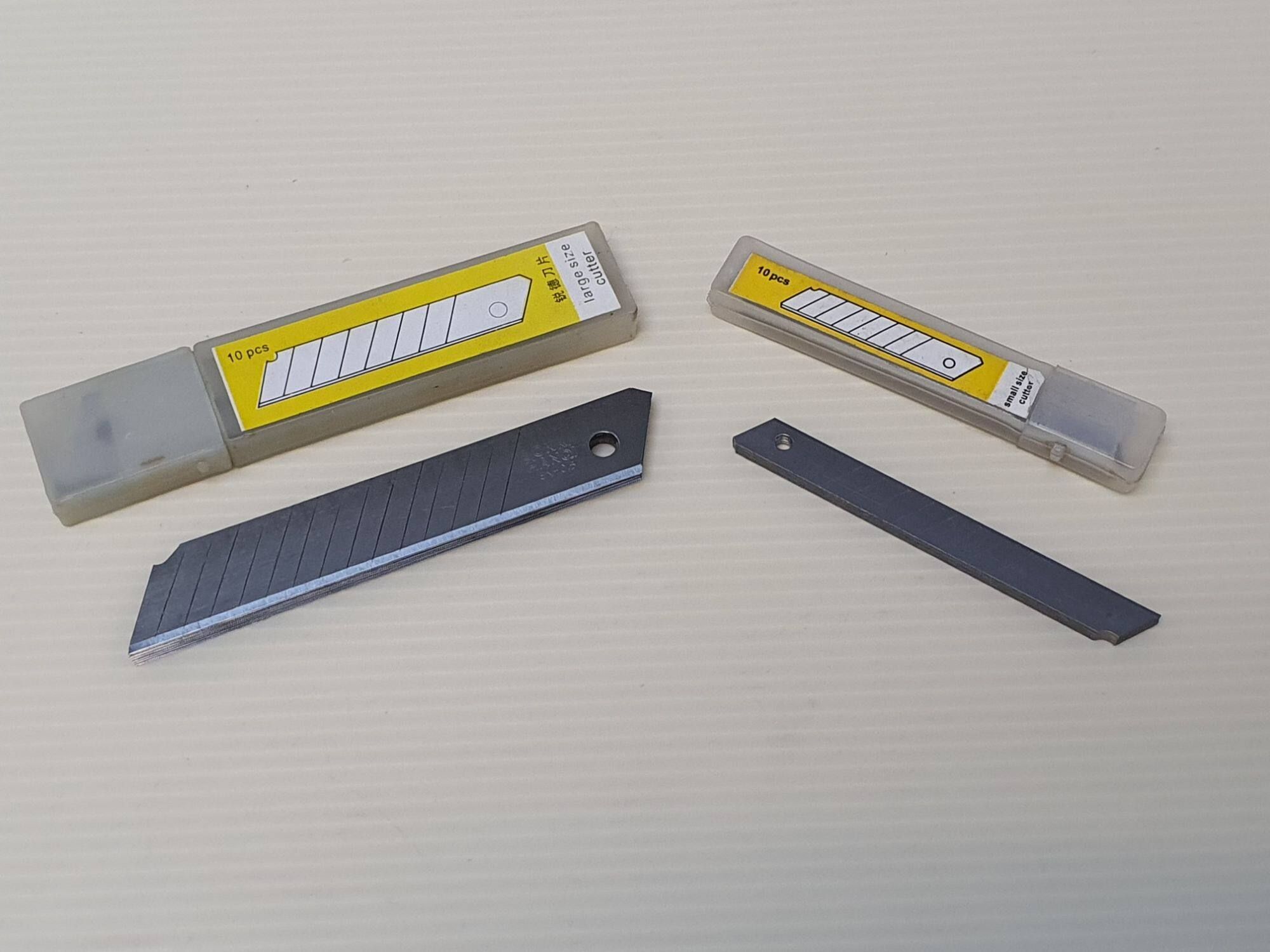 Cutter Blade Pisau Mata 9mm or 18mm 10pcs/tube | Lazada