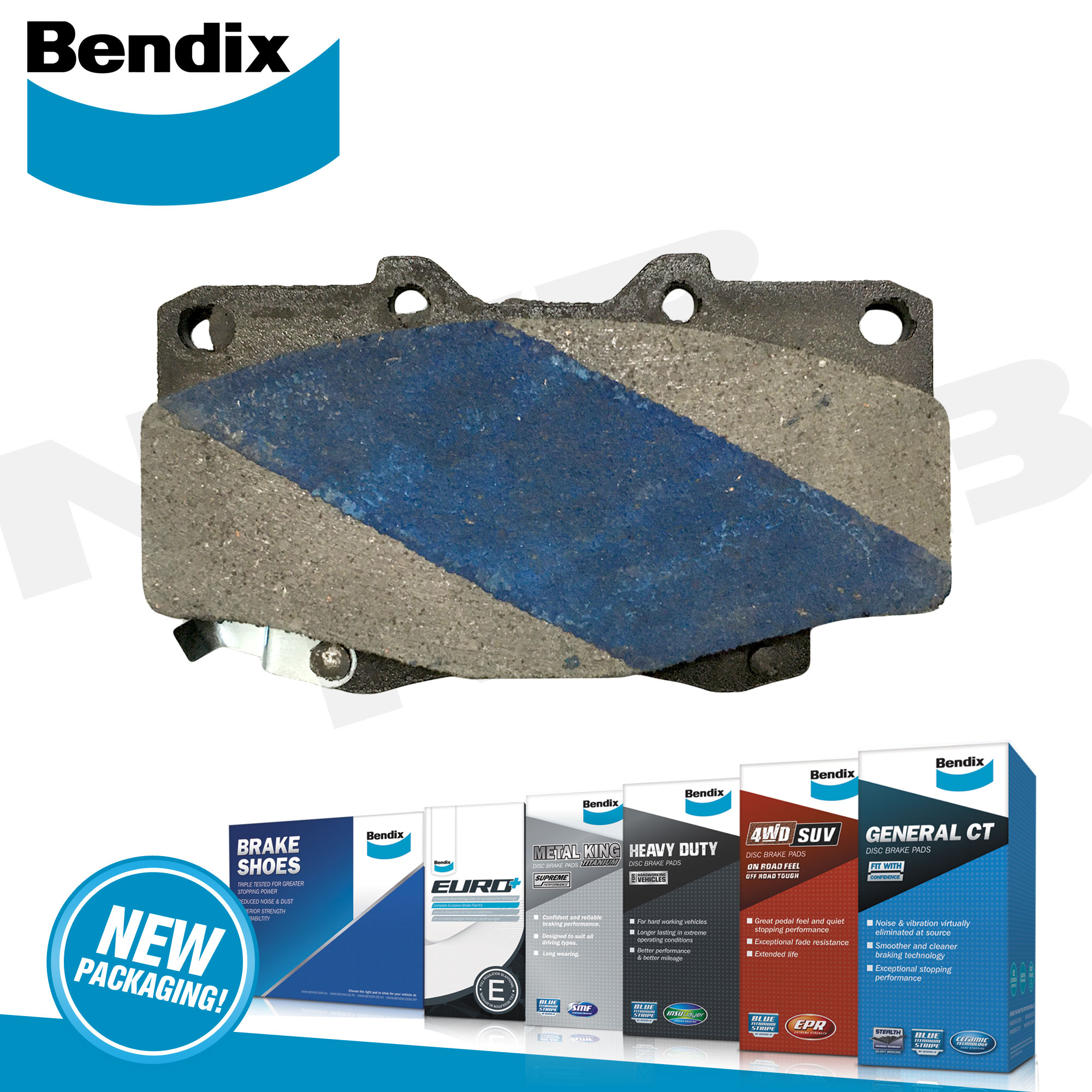 Bendix Brake Pads Front Set HD for Toyota Hi-Lux 4x4 and 4-Runner 1990-1997 (DB1149) | Lazada PH