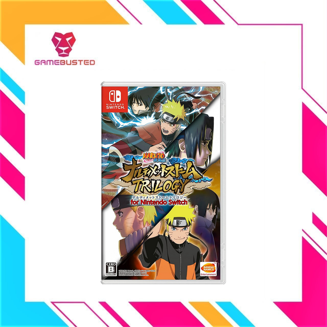 Nintendo Switch Naruto Shippuden Ultimate Ninja Storm Trilogy (JAP ...