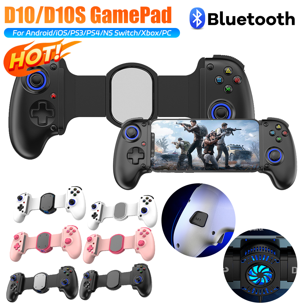 Limited stock Hot BSP D10 D10S Stretching Cooling Game Controller For ...