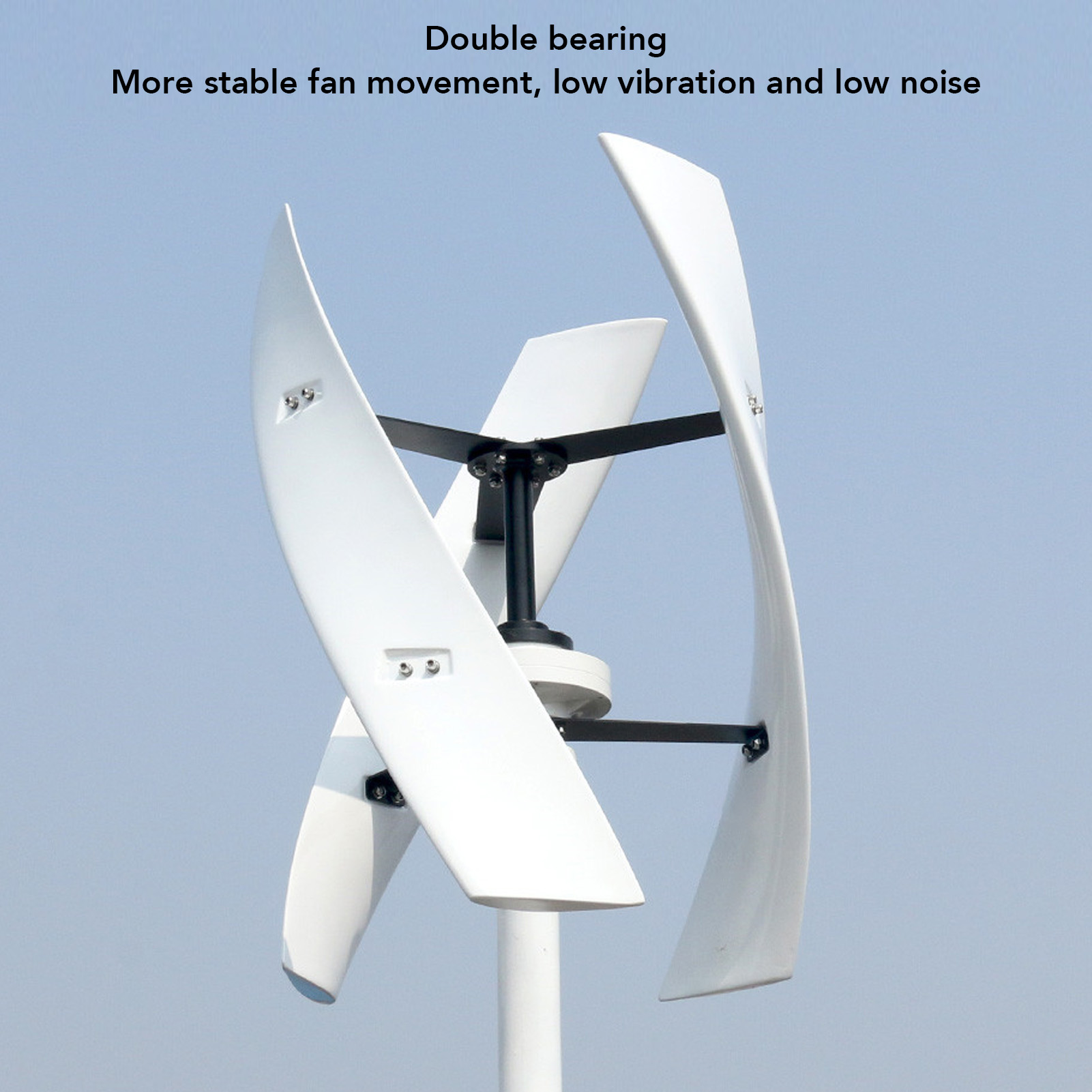 Wind Turbine 3 Blade Coreless PMG Wide Application Vertical Wind ...