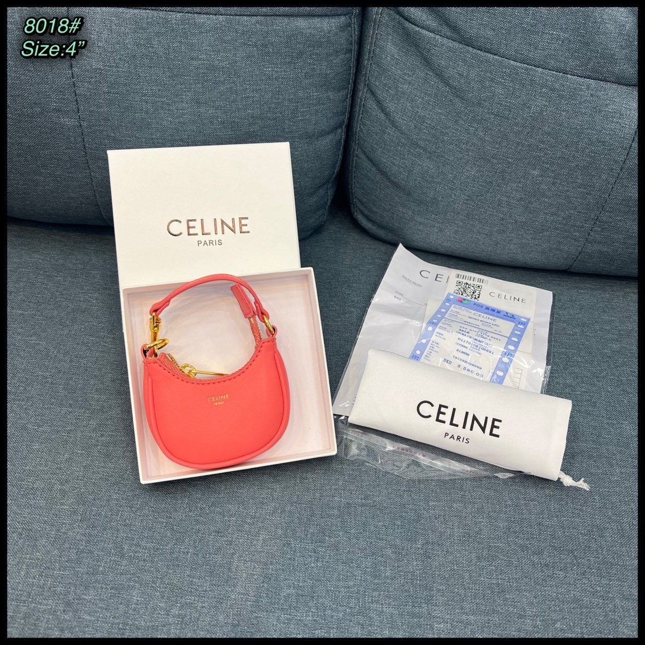 กระเป๋าถือ ซีลีน ใบจิ๋ว ลายน่ารัก พร้อมถือเก๋ๆ ยอดฮิต พร้อมอุปกรณ์ และ ...