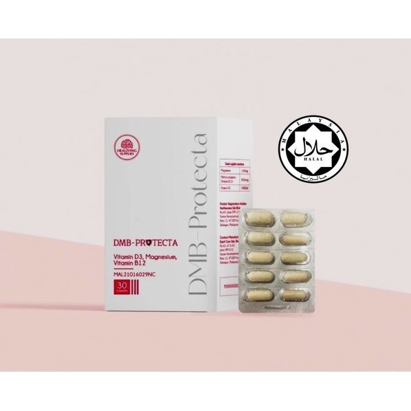 DMB PROTECTA 30TABLET (VIT D, MAGNESIUM, VIT B12) | Lazada