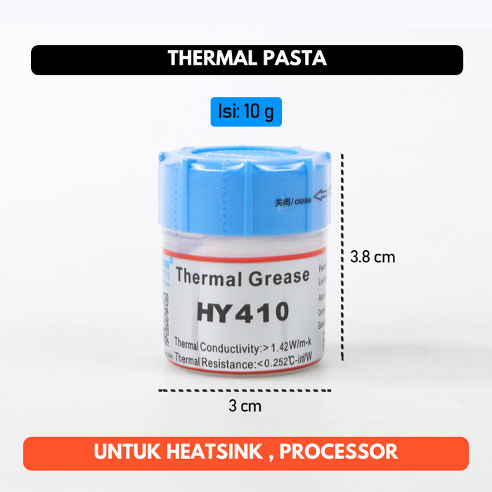 Thermal Paste Termal Pasta 10gr 10 gram Heatsink CPU Prosesor IC ...