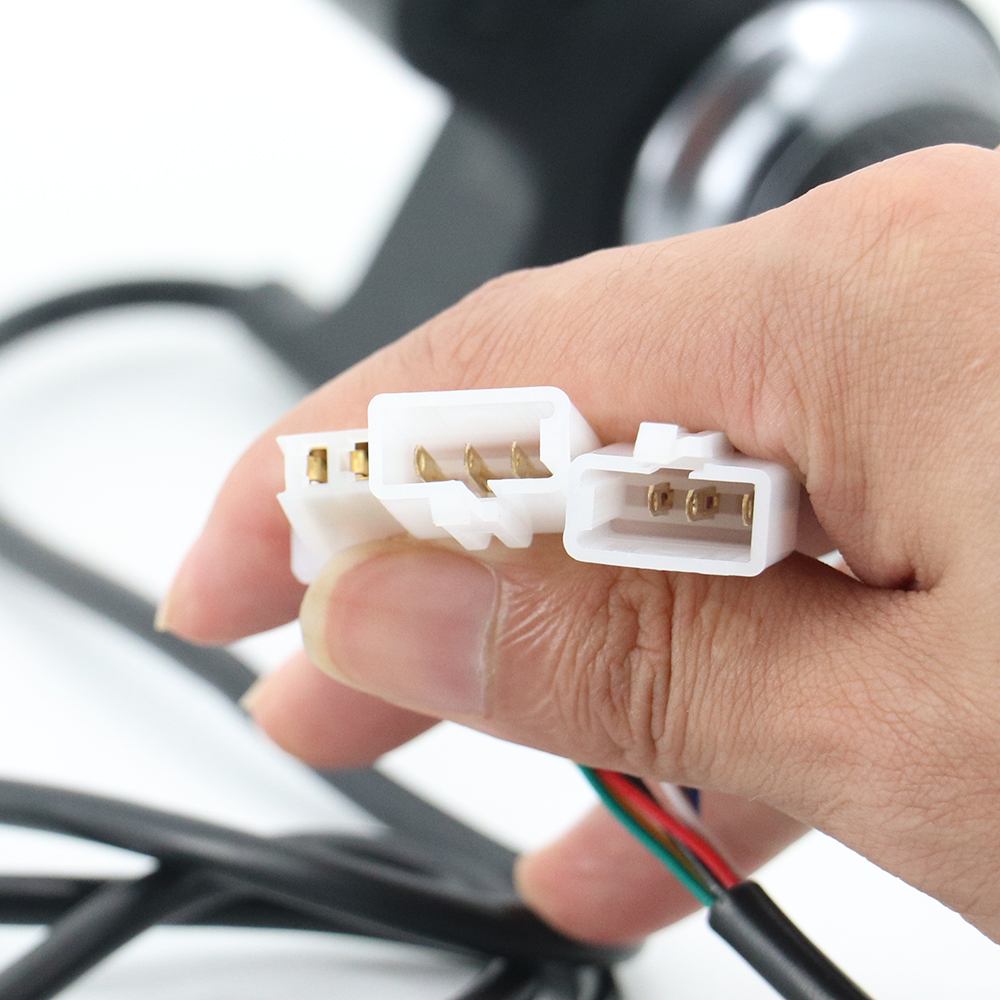 Throttle Handle 60V 3 Speeds Gear Switch With Horn Electric Bike ...