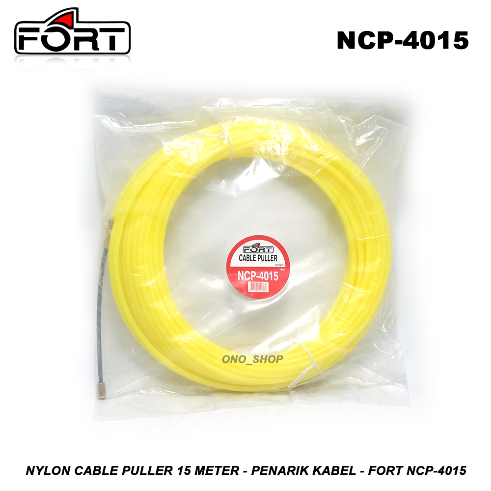 Nylon Cable Puller 15 Meter - Penarik Kabel - Fort NCP-4015 | Lazada ...