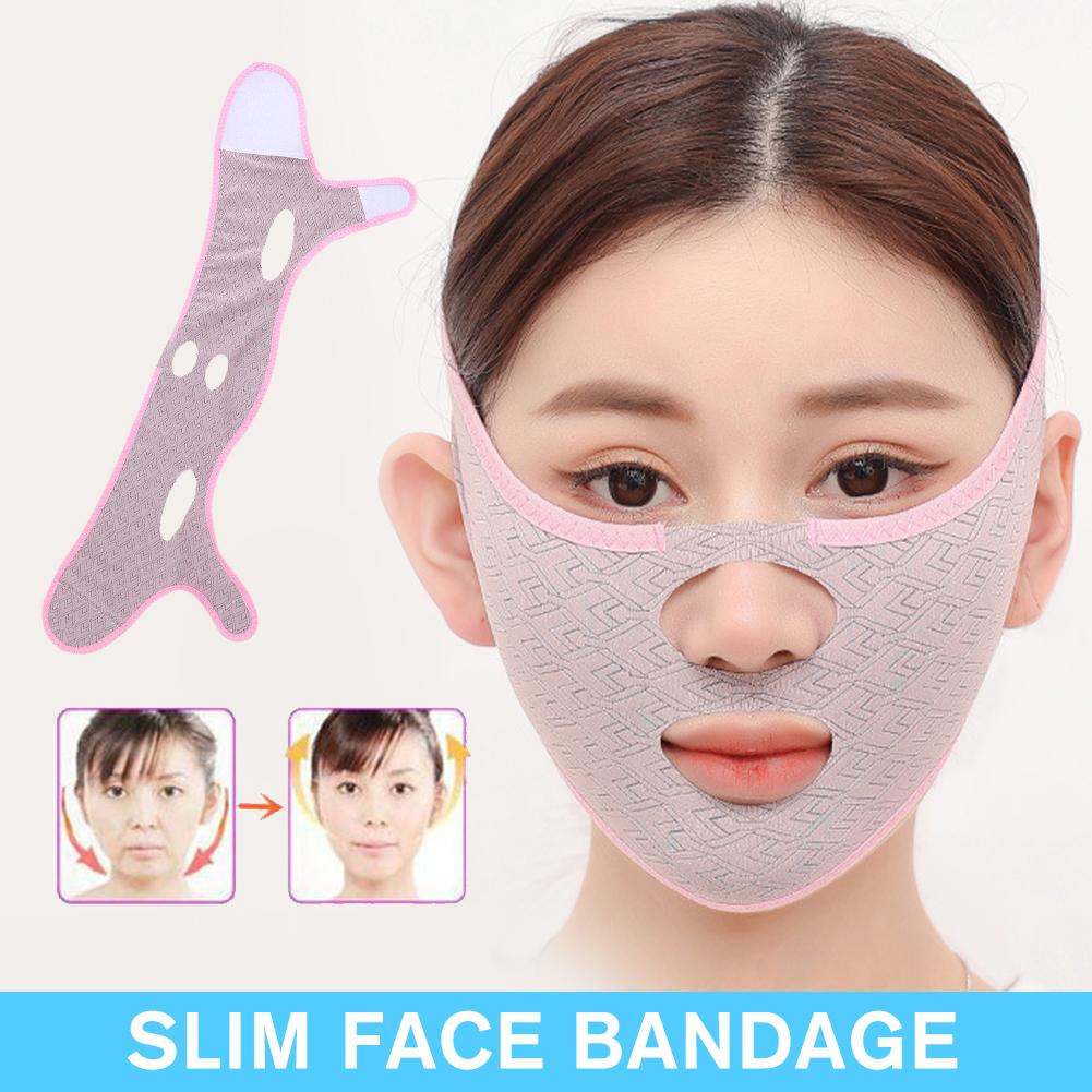 Slimming Face Mask V Shape Facial Line Lift Chin Double Care Lift Wrinkle Bandage Tools Cheek ...