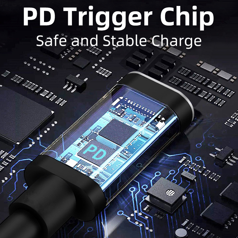 USB-C 3.1 Type C Female to Rectangle Male USB PD Emulator Trigger ...