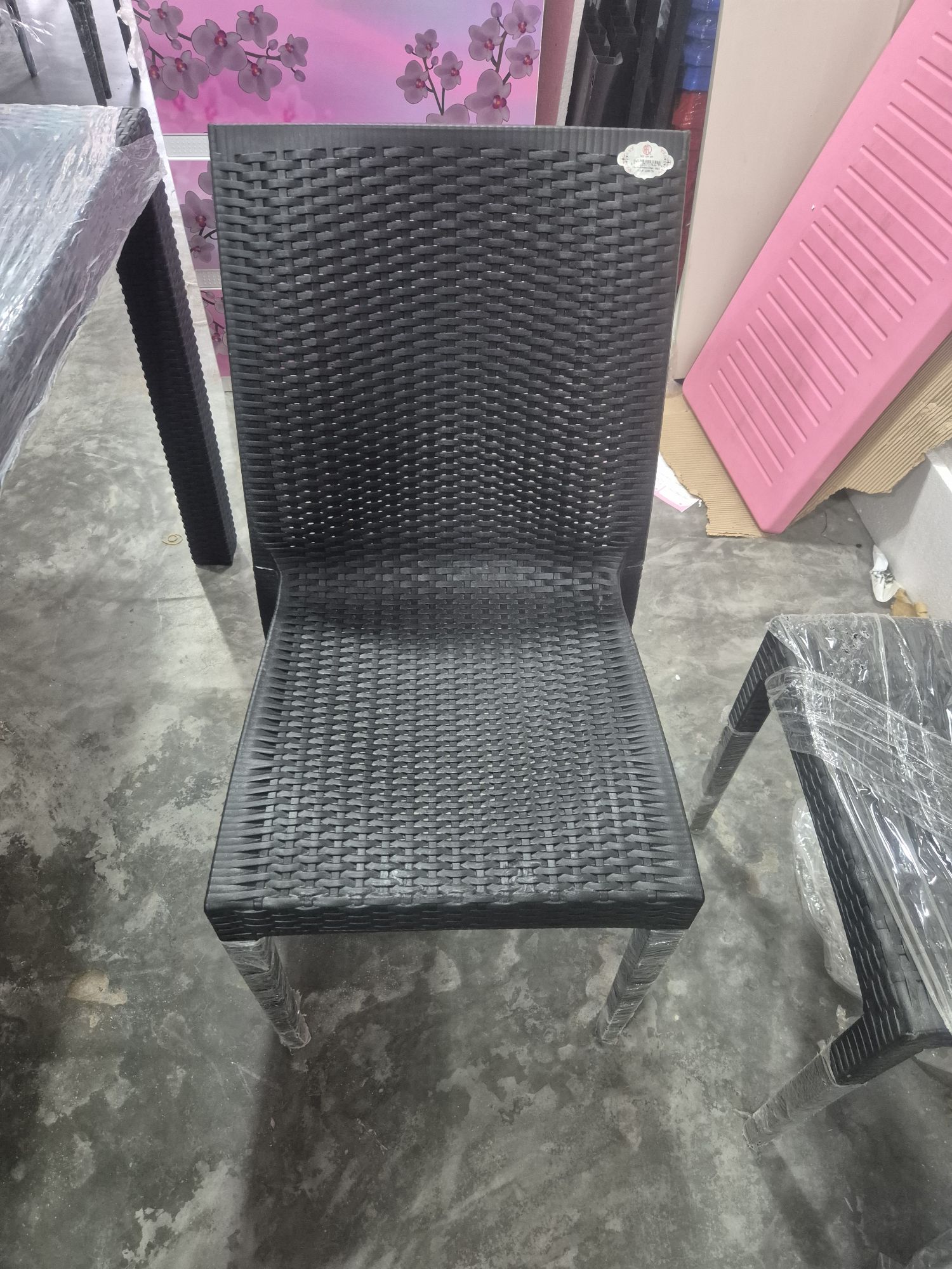 RFL caino dining table set with 6 Chairs black | Daraz.com.bd