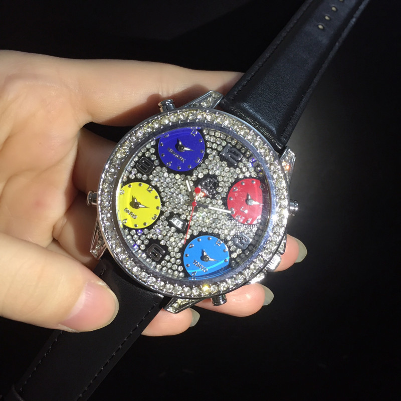JACOB&CO Czech Leopard Watch Large Dial Student Hip-hop Tik Tok with ...