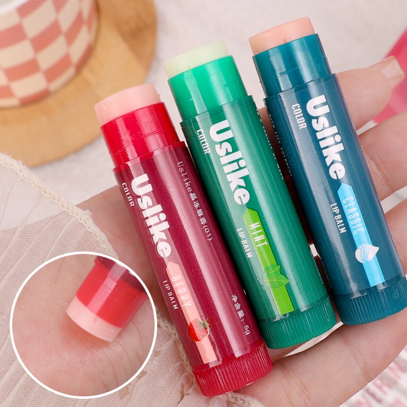 Fruit Moisturizing Lip Balm Waterproof Anti Cracked Jelly Remove Dead Skin Lipstick Lasting ...