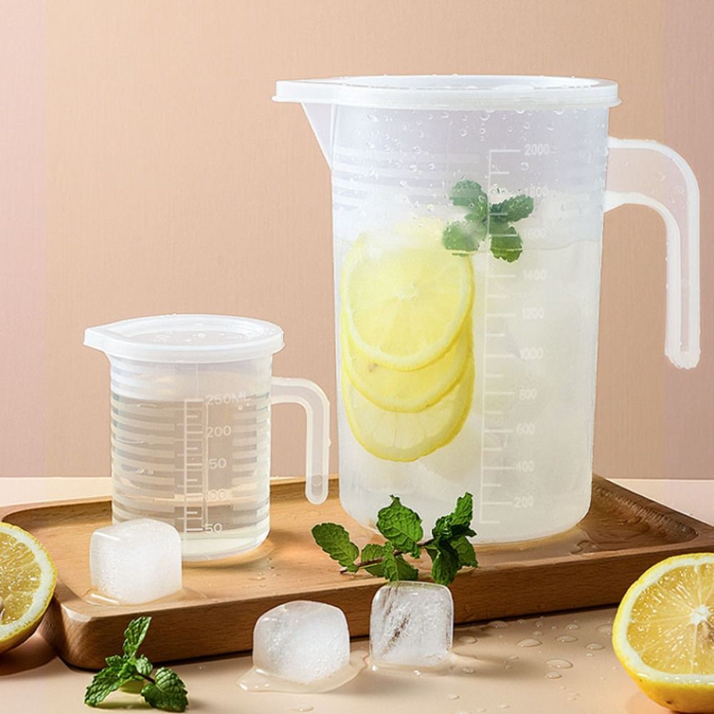 Laboratory Large-capacity Graduated Measuring Cup Transparent Water Jug ...