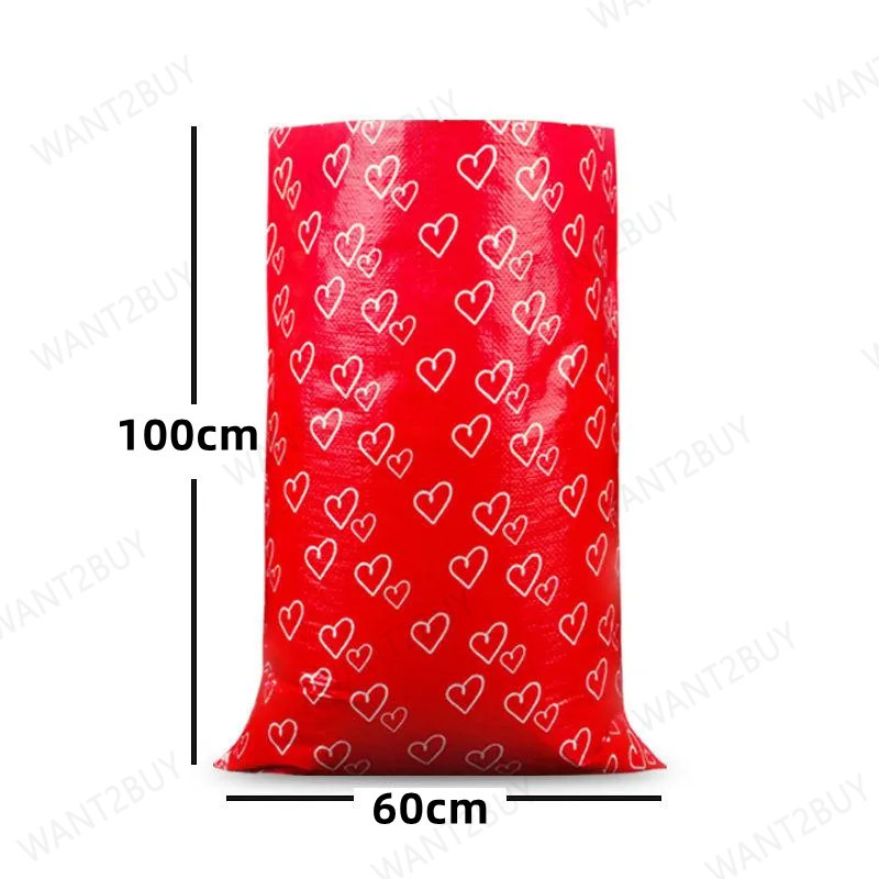 10 Size Love Heart Surprise Packing Soft Stuffed Plush Toy Doll Large ...