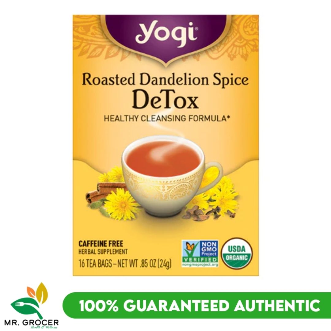 Yogi Organic Roasted Dandelion Spice Detox 16 Tea Bags | Lazada PH