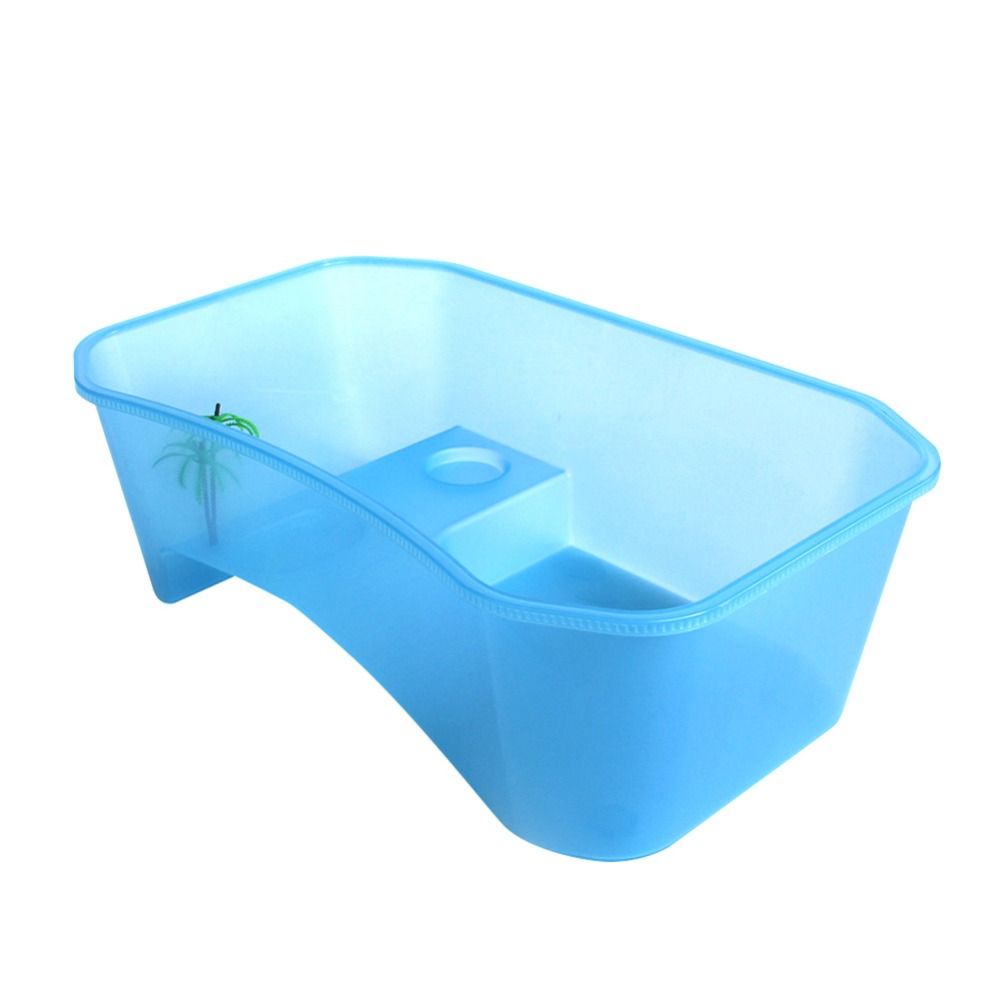Pet Accessories Basking Ramp Turtle Vivarium Box Water Land Dual Use ...