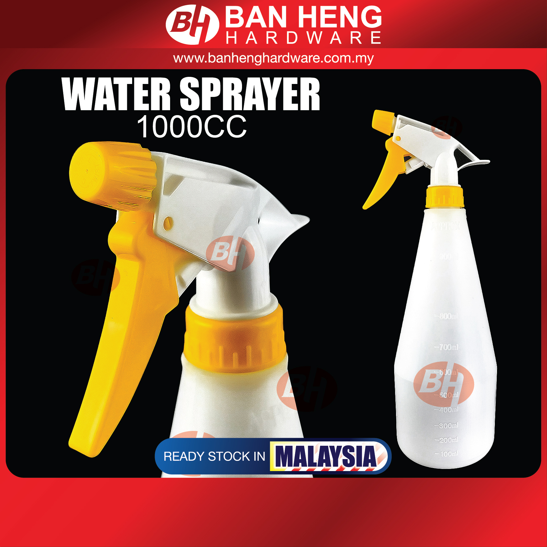 Water Multipurpose Sprayer / Botol Penyembur Air 1000CC | Lazada