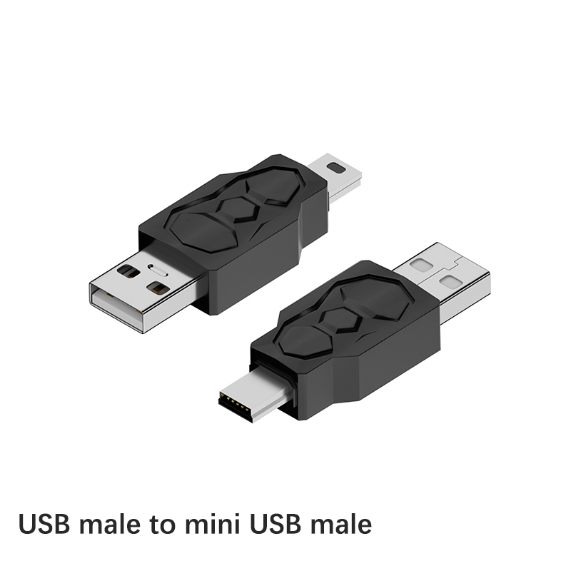 Usb To Micro USB Mini USB Adapter Two Way Converter Support Charging ...