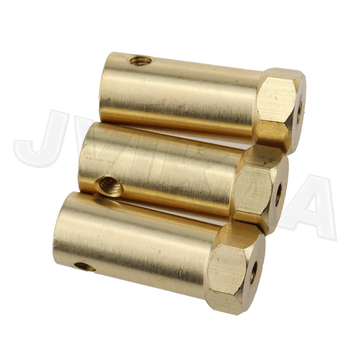 Hexagonal Brass Shaft Coupling Adapter 2/3/3.17/4/5/6/7/8mm Motor ...
