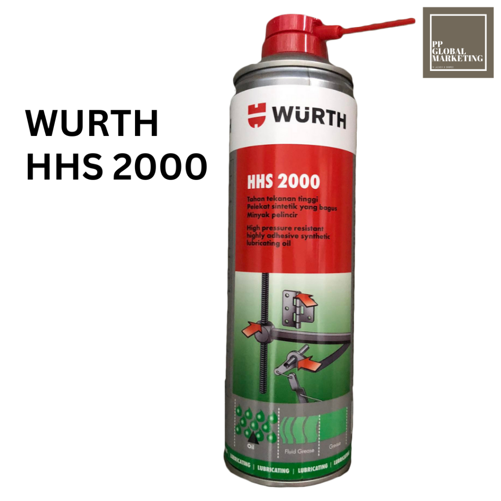 WURTH HHS 2000 | HIGH PRESSURE RESISTANCE HIGHLY ADHESIVE SYNTHETIC ...