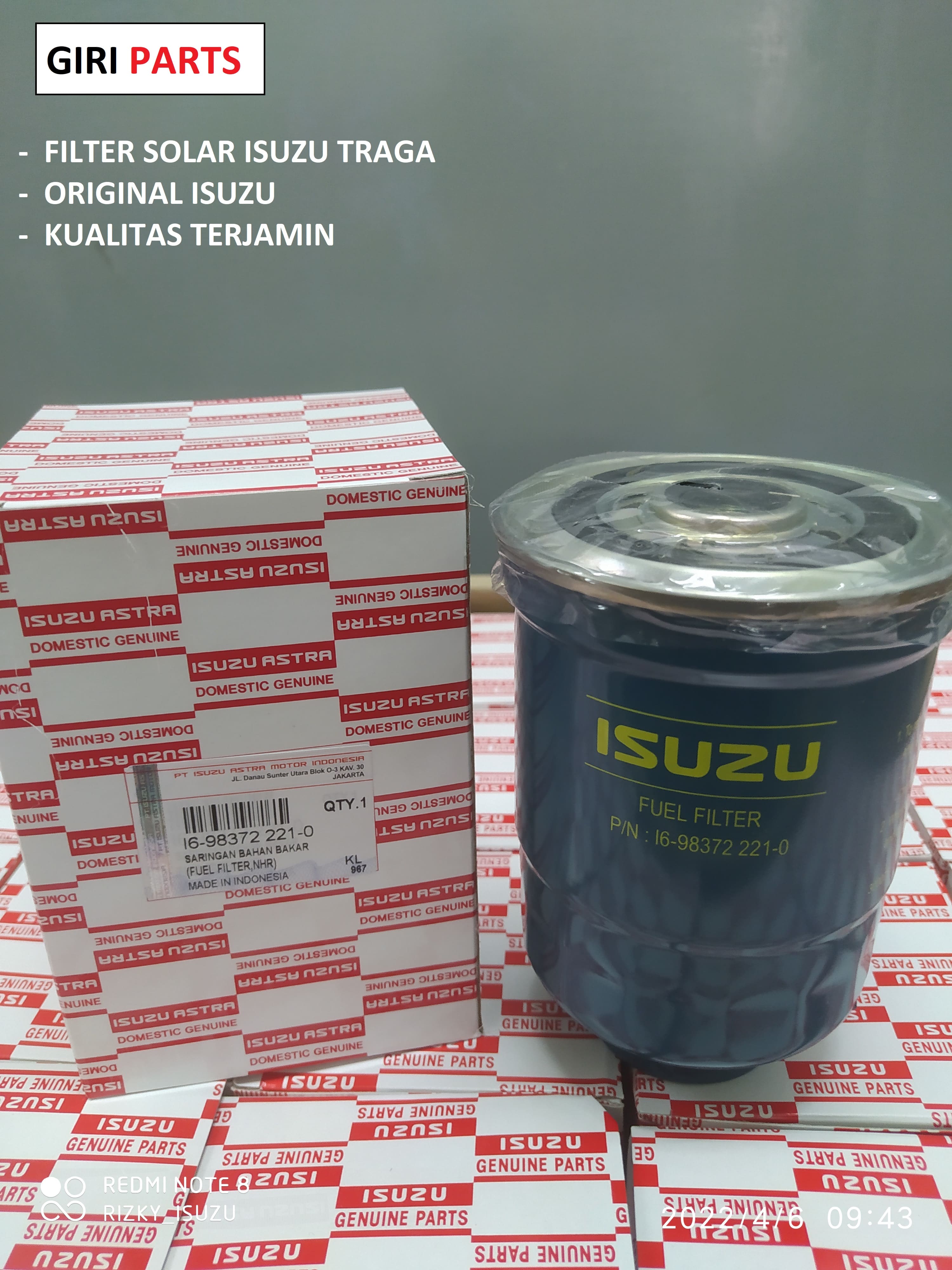 Filter solar Isuzu Traga Made In indonesia | Lazada Indonesia
