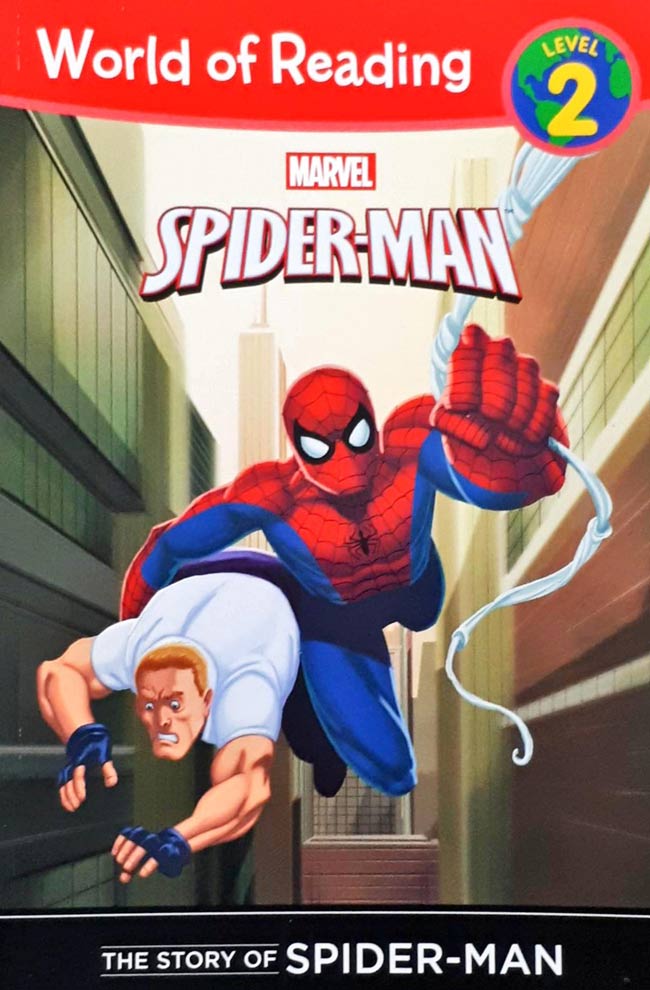 WORLD OF READING: SPIDER-MAN,THE STORY OF SPIDER-MAN (LEVEL | Lazada ...