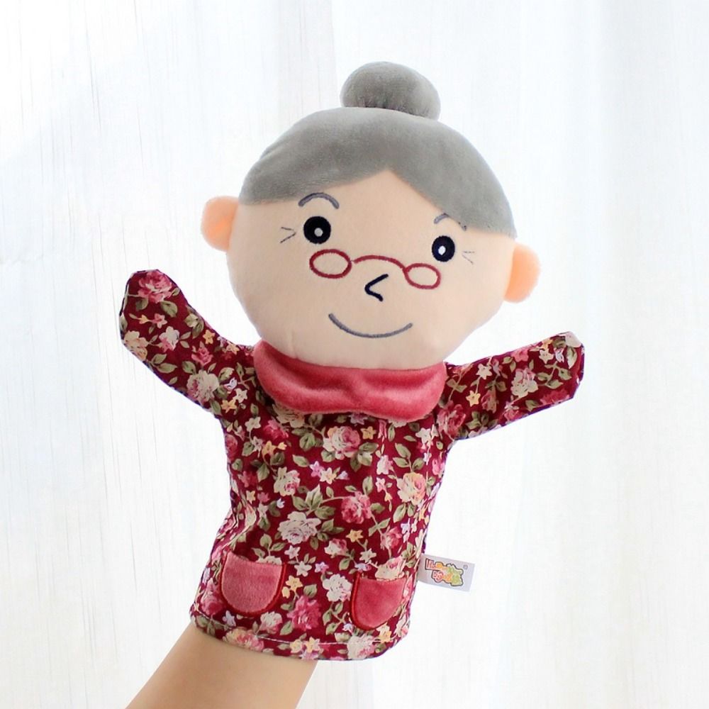 Soft Dolls Finger Dolls Bed Story Learning Educational Cloth Girls ...