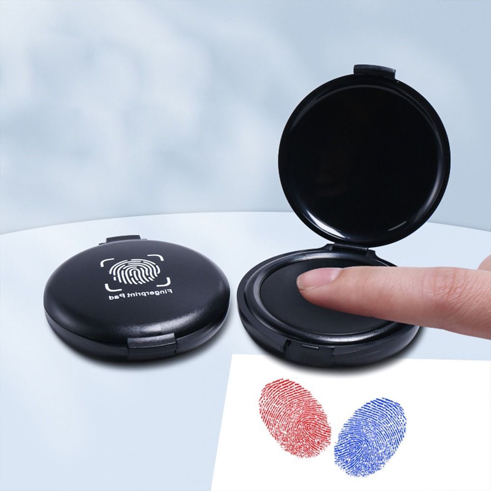 【SkinHorizon】1PC Fingerprint Ink Pad Thumbprint Ink Pad For Notary ...