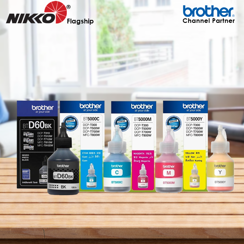 Brother BTD60BK Black Ink Bottle For DCP-T510W DCP-T710W MFC-T810W ...