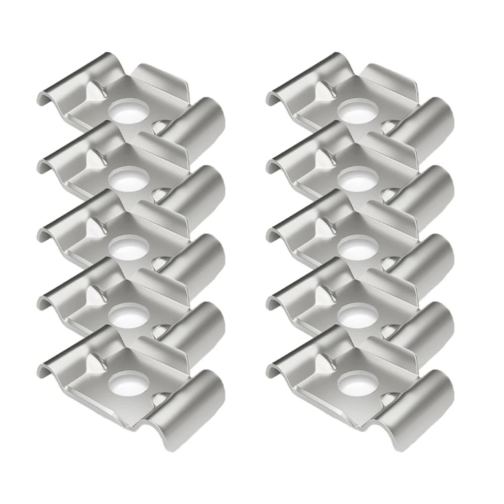 Fixing Clamps Stainless Steel Material Fence Attachment Clamps Anti ...