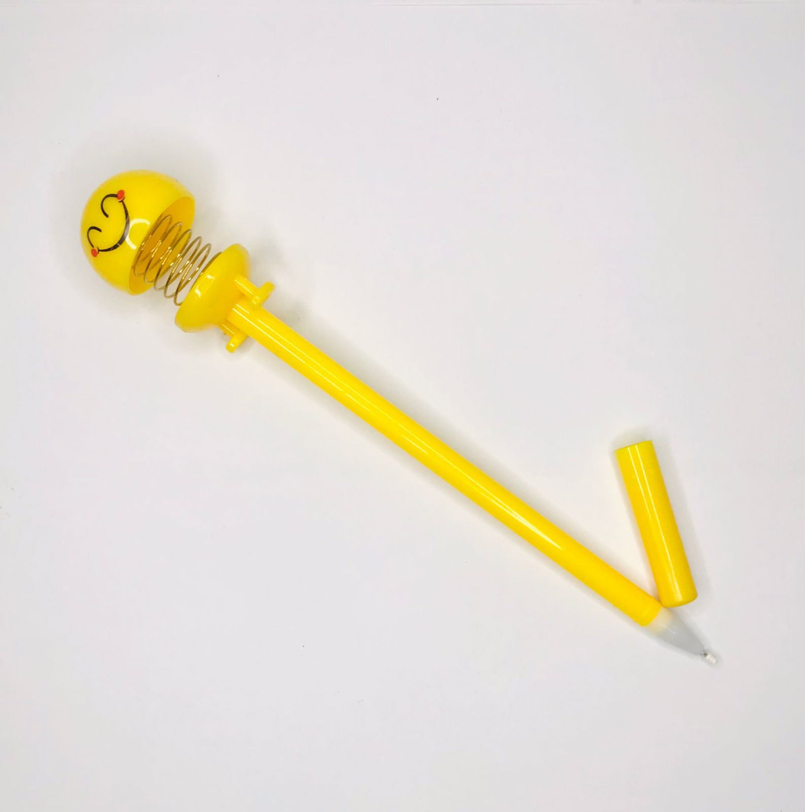 TMALL R163 Pena Emoji Spring Pulpen karakter EMOTICON SOUVENIR bouncing goyang unik lucu ...