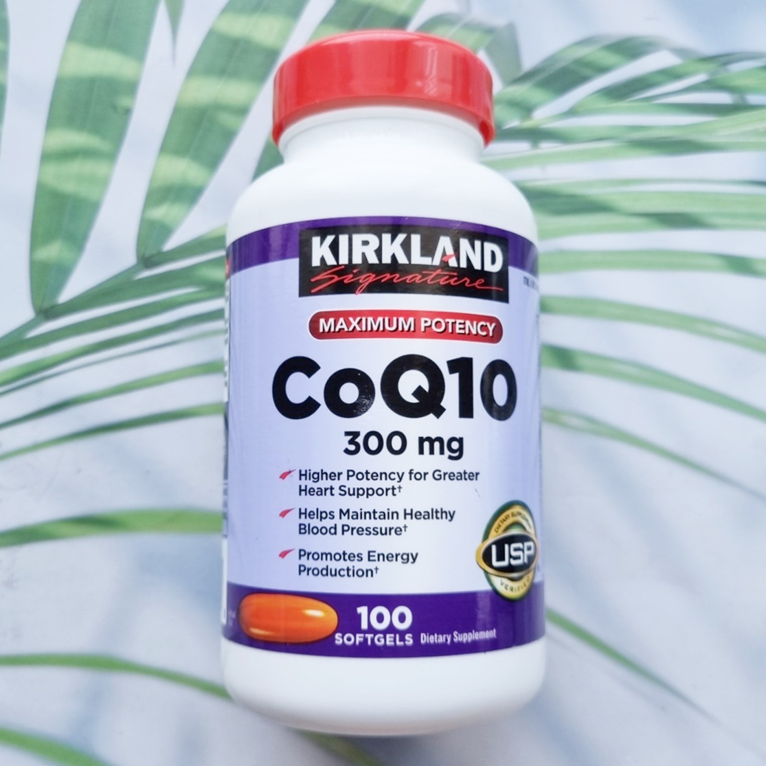 โคคิวเทน Q10 USP Verified 300 mg 100 Softgels (Kirkland Signature®) | Lazada.co.th