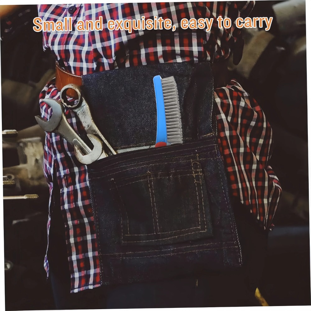 Manual Stainless Steel Wire Brush with Plastic Handle for Welding Rust ...