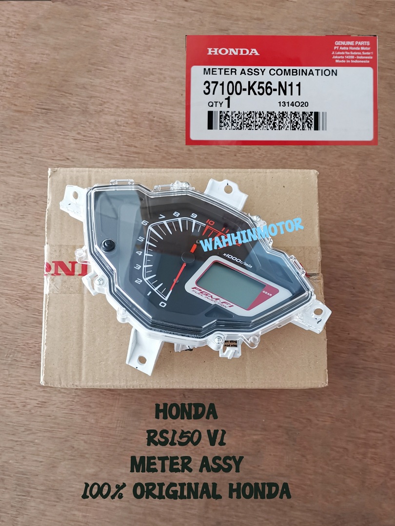 HONDA RS150 V1 RS150R METER SPEEDOMETER ASSY COMBINATION SET ORI - 100% ...