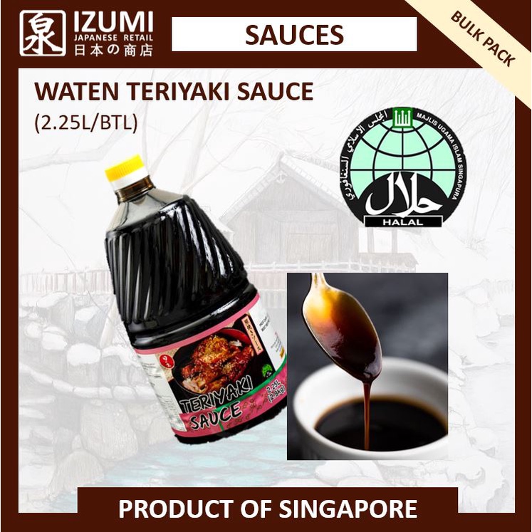 Waten Teriyaki Sauce (2.25L/btl) - HALAL | Lazada Singapore
