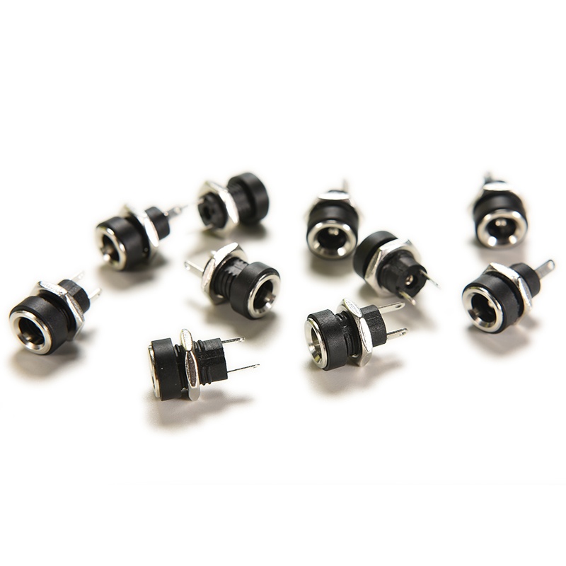 【VogueVenture】10 Pcs 3A 12 V DC Power Supply Jack Socket 2 Pin Plug ...