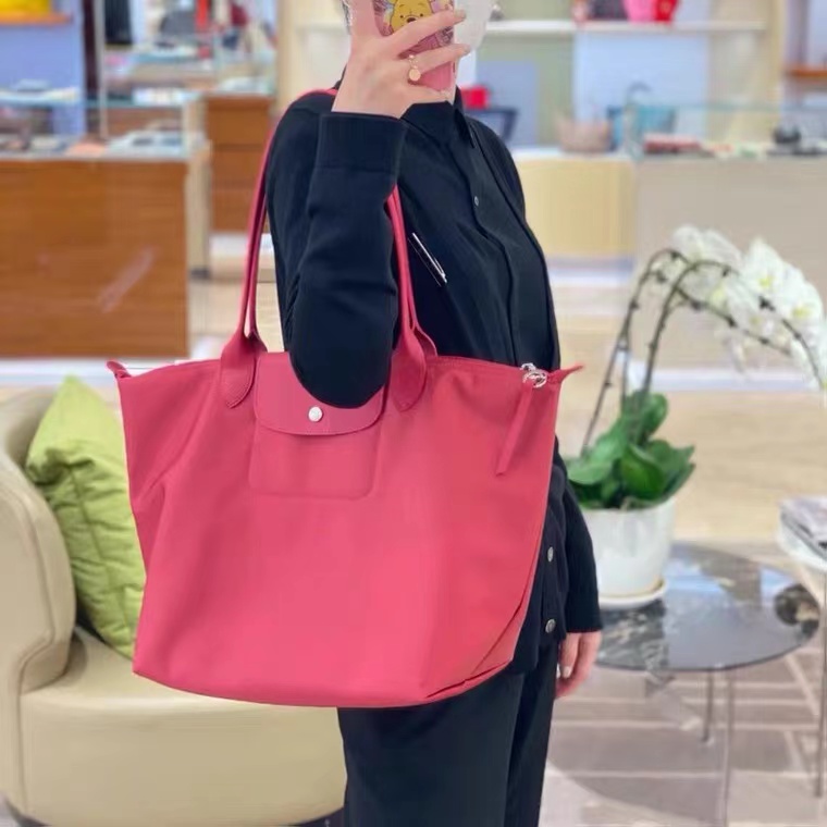 100％ Real authentic 【LONGCHAMP】NEO LE Pliage 1899 2605 598 Long Handle ...