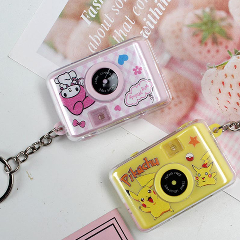 【Free-delivery】 1PC Sanrio Kuromi Hello Kitty Glowing Small Camera ...