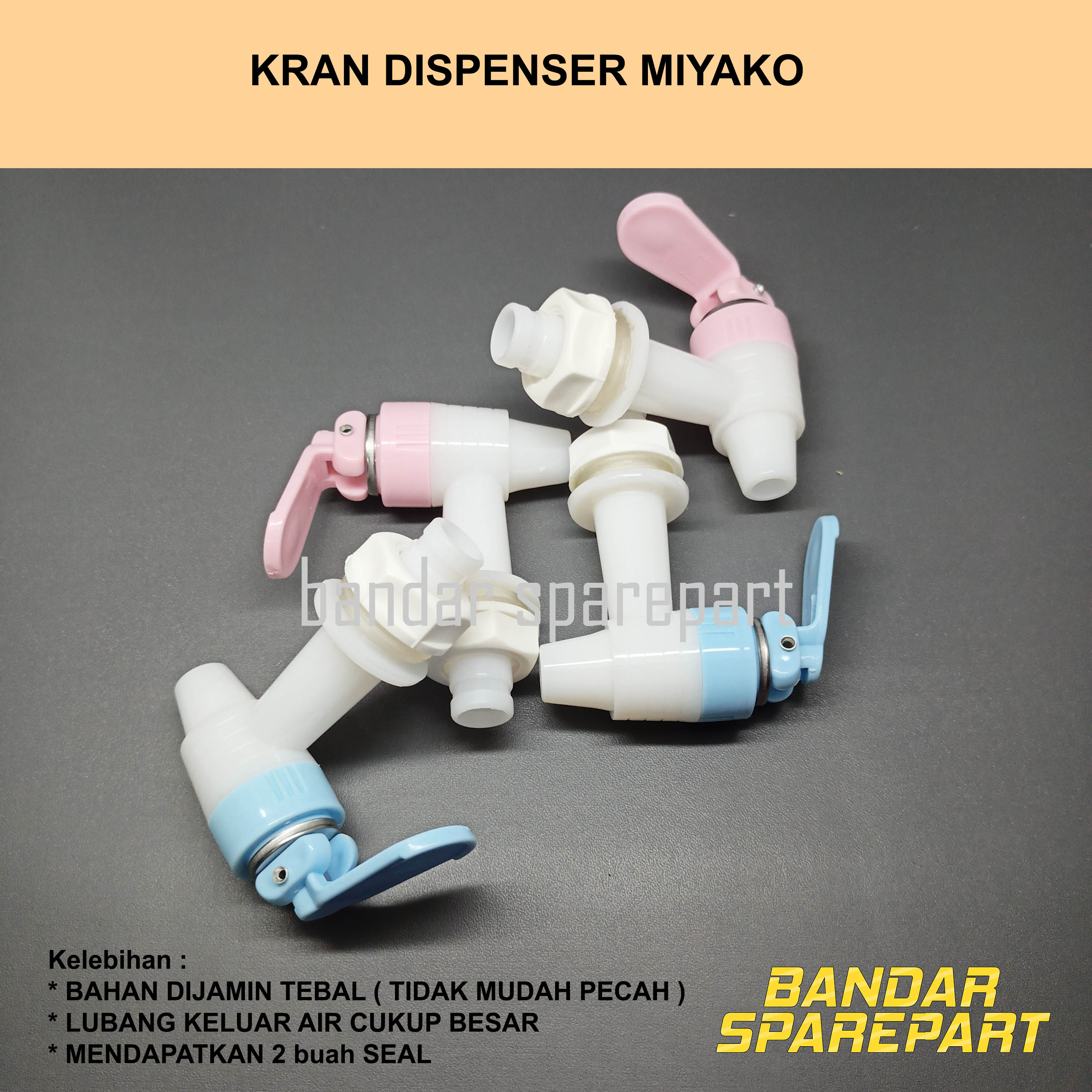 Kran Dispenser Miyako / Keran Air drat Luat / Pencetan Galon Aqua ...