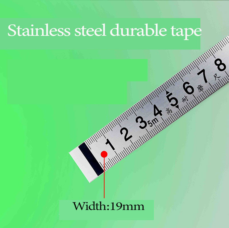 【Exclusive Discount】19mm Width 1-3m Stainless Steel Miter Track Tape ...