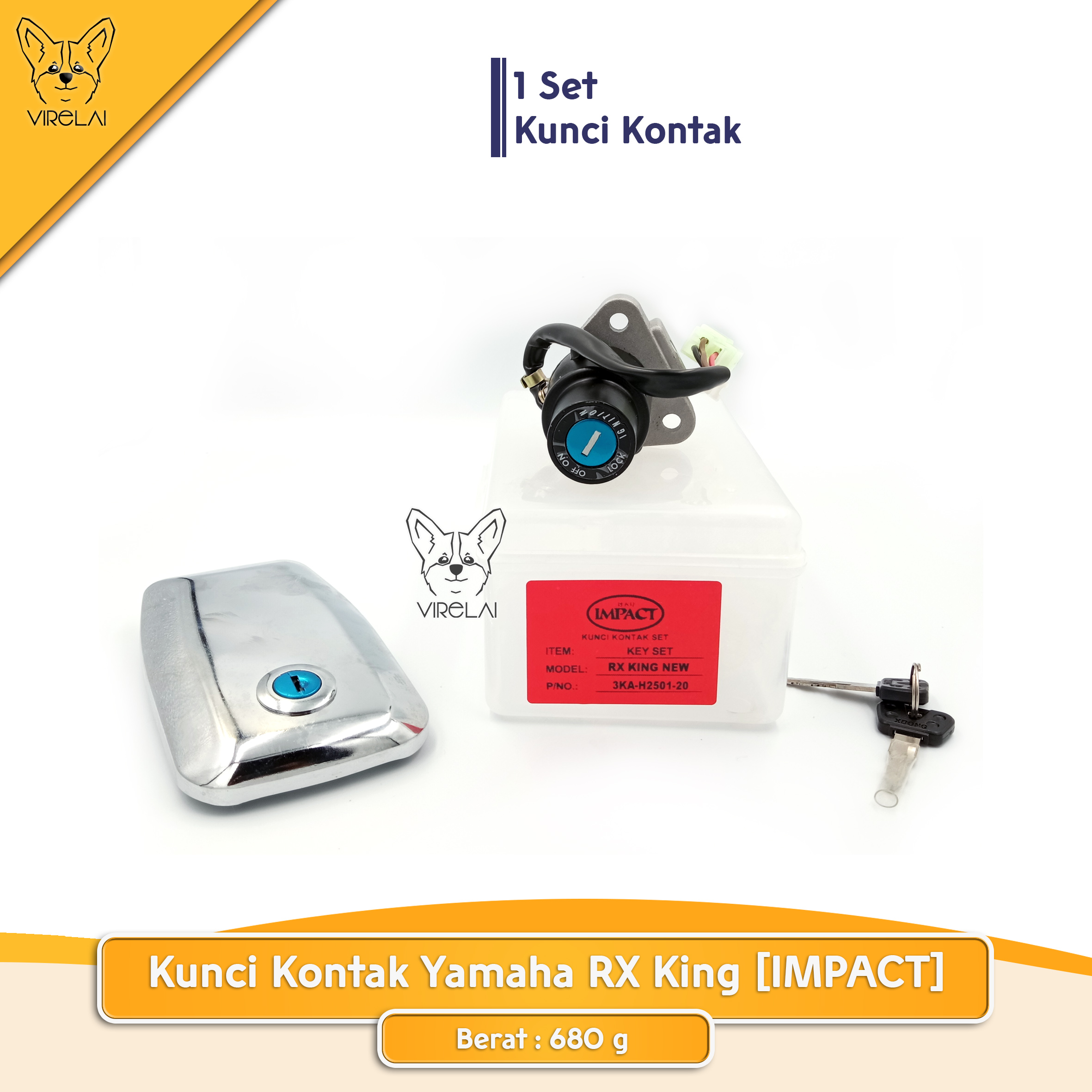 Kunci Kontak Yamaha RX king [Impact] | Lazada Indonesia