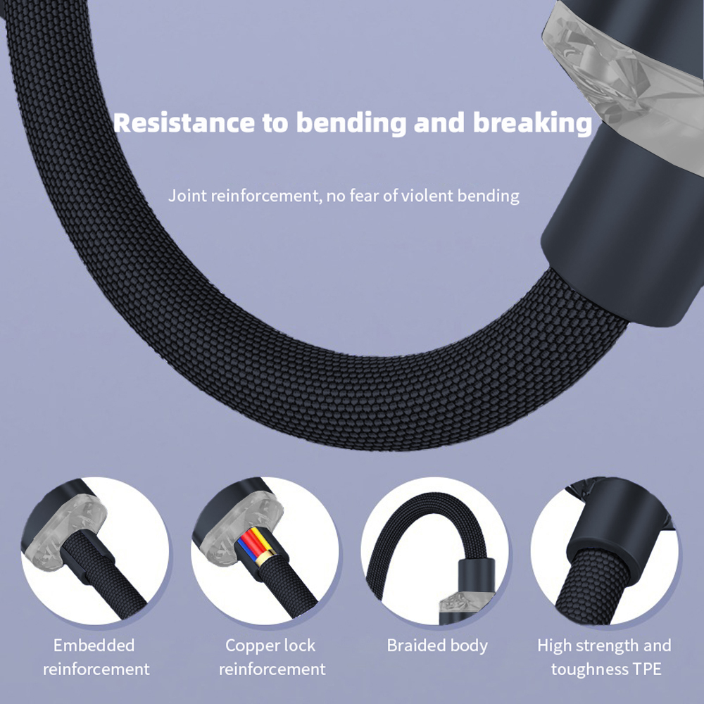 120W 7A USB Type C Cable For Xiaomi 13 Samsung S23 Realme Mobile Phone ...