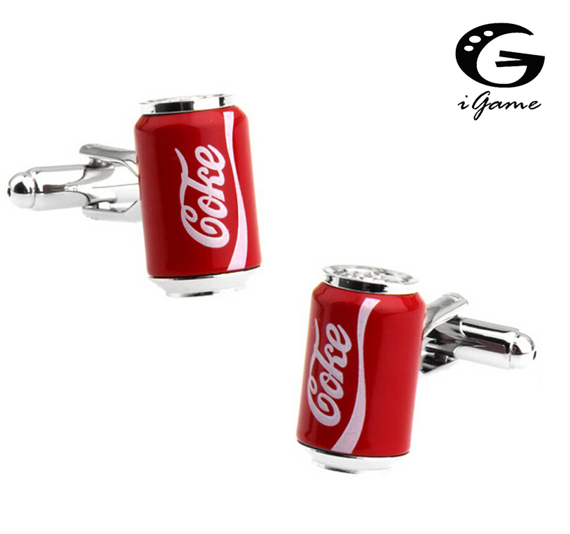 Coke Cans Red Cola Style Quality Material Cuff Links | Daraz.com.np