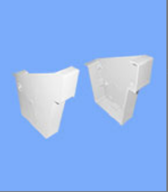 ATLANTA DURACON PVC GUTTER END CAP LEFT, RIGHT 12" , 18" | Lazada PH