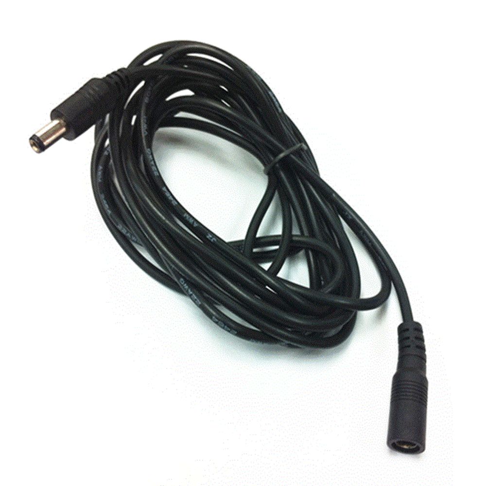 Power Supply Adapter 1m/2m/3/m/5m/10m LED Strip For CCTV DC 12V Camera ...