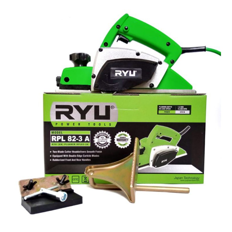 GARANSI RESMI 100% Mesin Serut Kayu Kualitas Tinggi Electric Planner ...