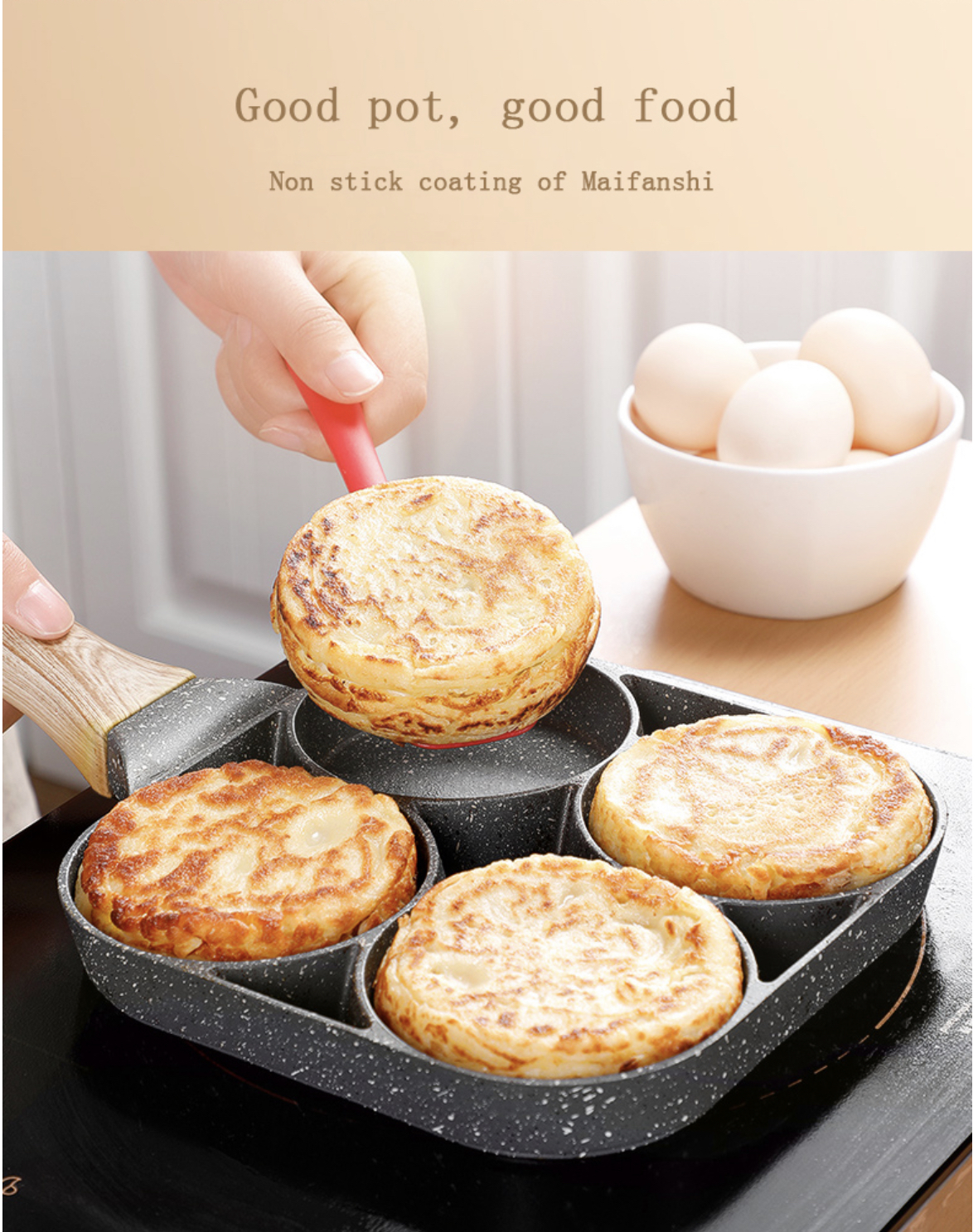 [SG LOCAL SELLER] 3in1 Multifunction Non-Stick Grill Square Pan ...