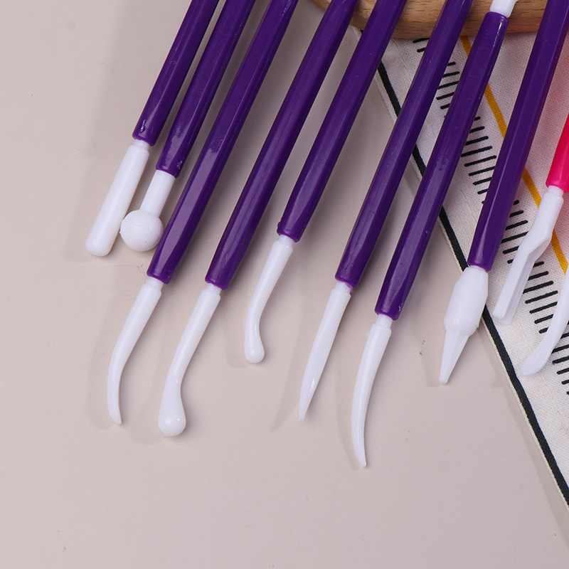8pcs/Set Clay Modeling Tools Plastic Wax Carving Pottery Tools Carving ...