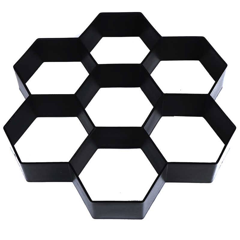 Garden concrete molds paving brick For DIY Plastic Path Maker Mold ...